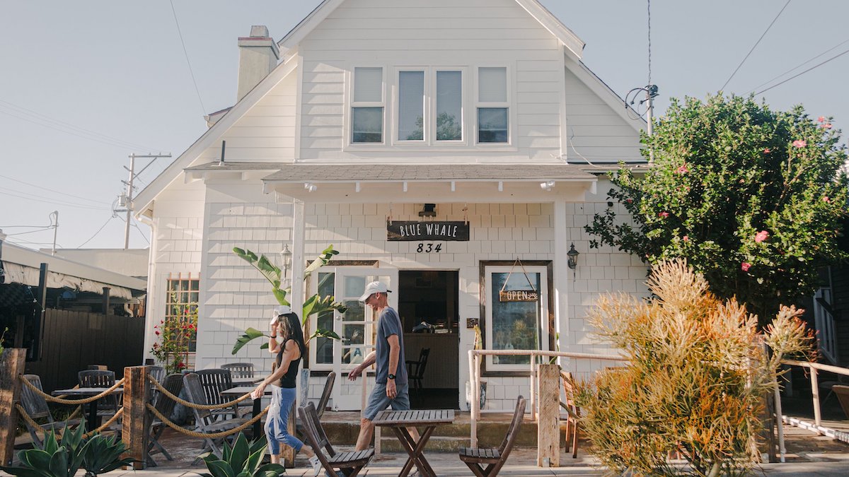 Blue Whale Cafe Brings Atlantic Charm to La Jolla - LaJolla.com