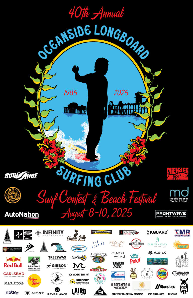 The 40th Annual Oceanside Longboard Surf Contest is This Weekend ...