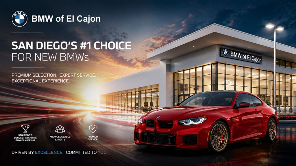 BMW of El Cajon | San Diego's #1 Choice for New BMWs